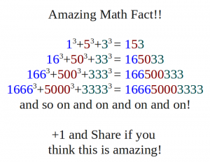 Amazing Math Fact for Google+ – Math Games for Kids Blog